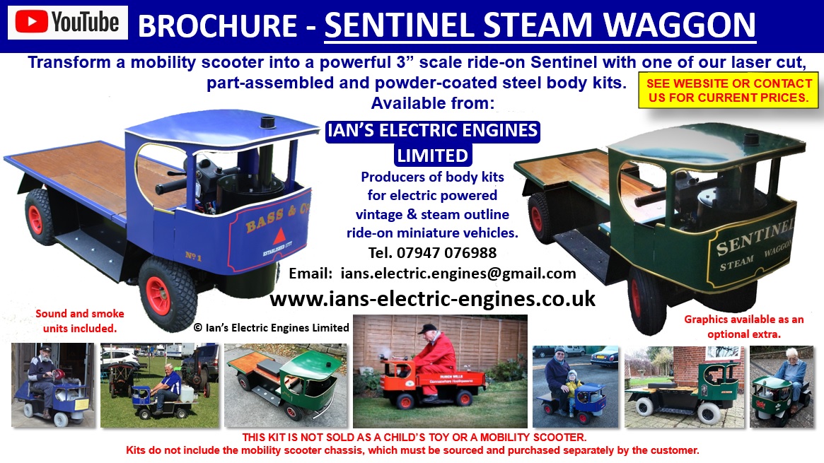 SENTINEL WAGGON – IAN'S ELECTRIC ENGINES LIMITED